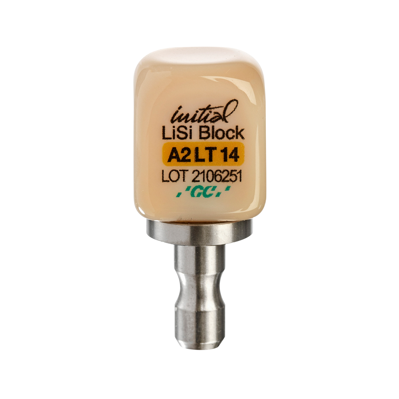 GC Initial LiSi Cerec CAD/CAM-Blöcke, LT 14, A2 | 1514A2