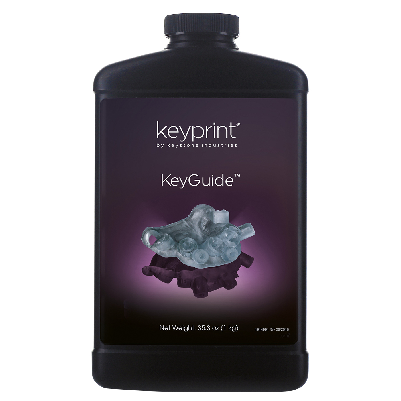 Keystone KeyPrint KeyGuide Kunststoff, transparent | 00733