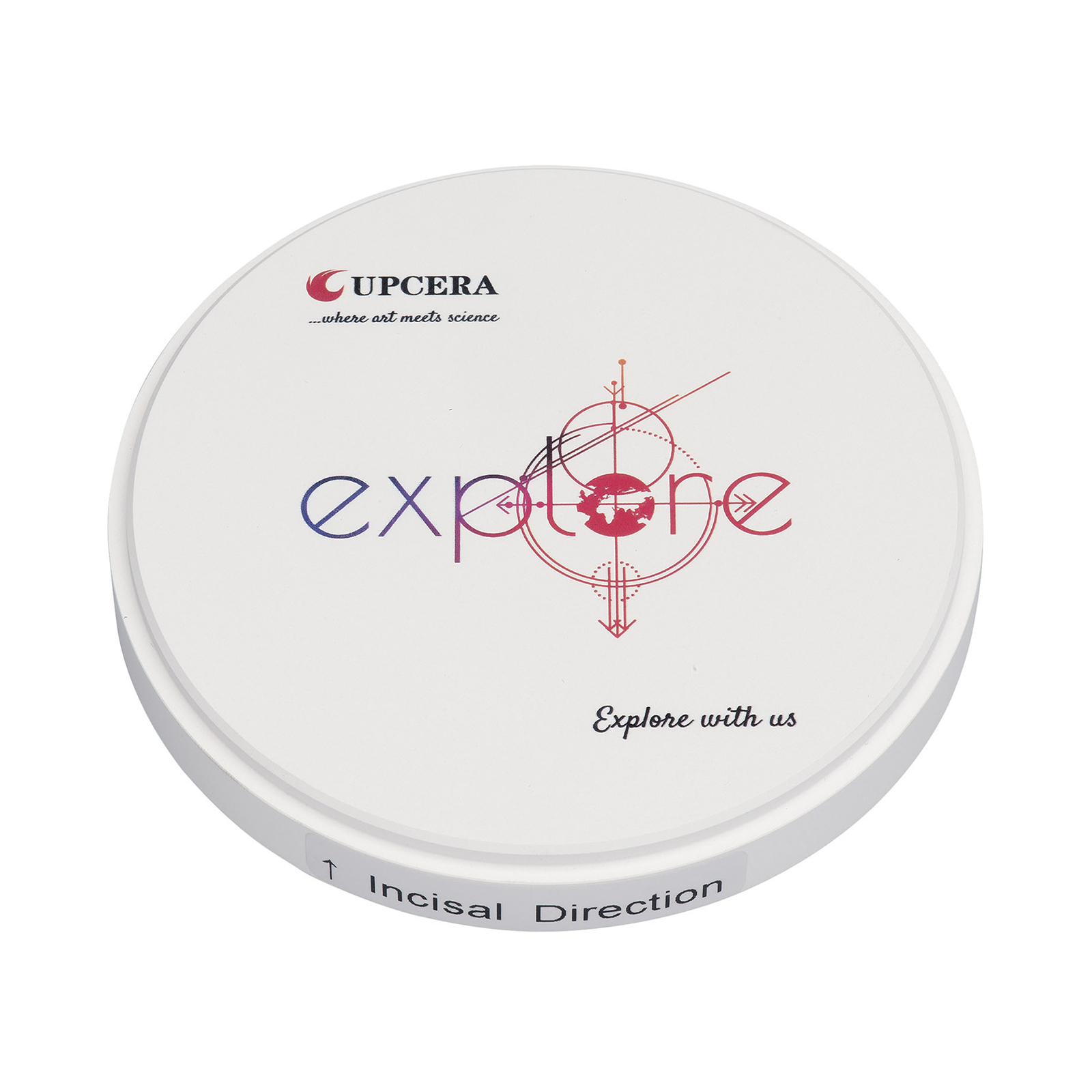 Upcera explore Esthetic CAD/CAM-Rohling, ø 98 x 25 mm, C1 | 0059C1